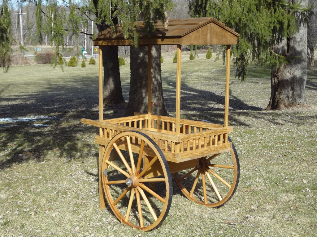 Vending Carts - Custom Wagon Wheels