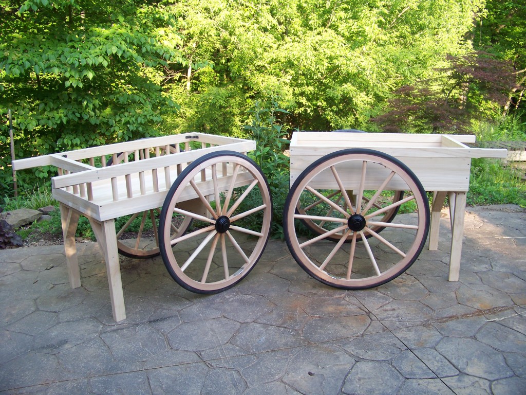 Vending Carts - Custom Wagon Wheels