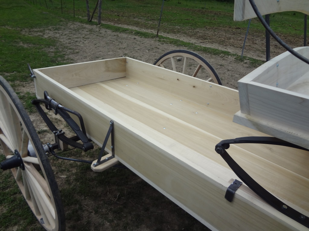 Buckboard Wagon-Loaded. - Custom Wagon Wheels