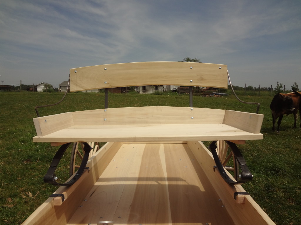 Buckboard Wagon-Loaded. - Custom Wagon Wheels