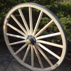 Heavy Carriage Wagon Wheels - Custom Wagon Wheels
