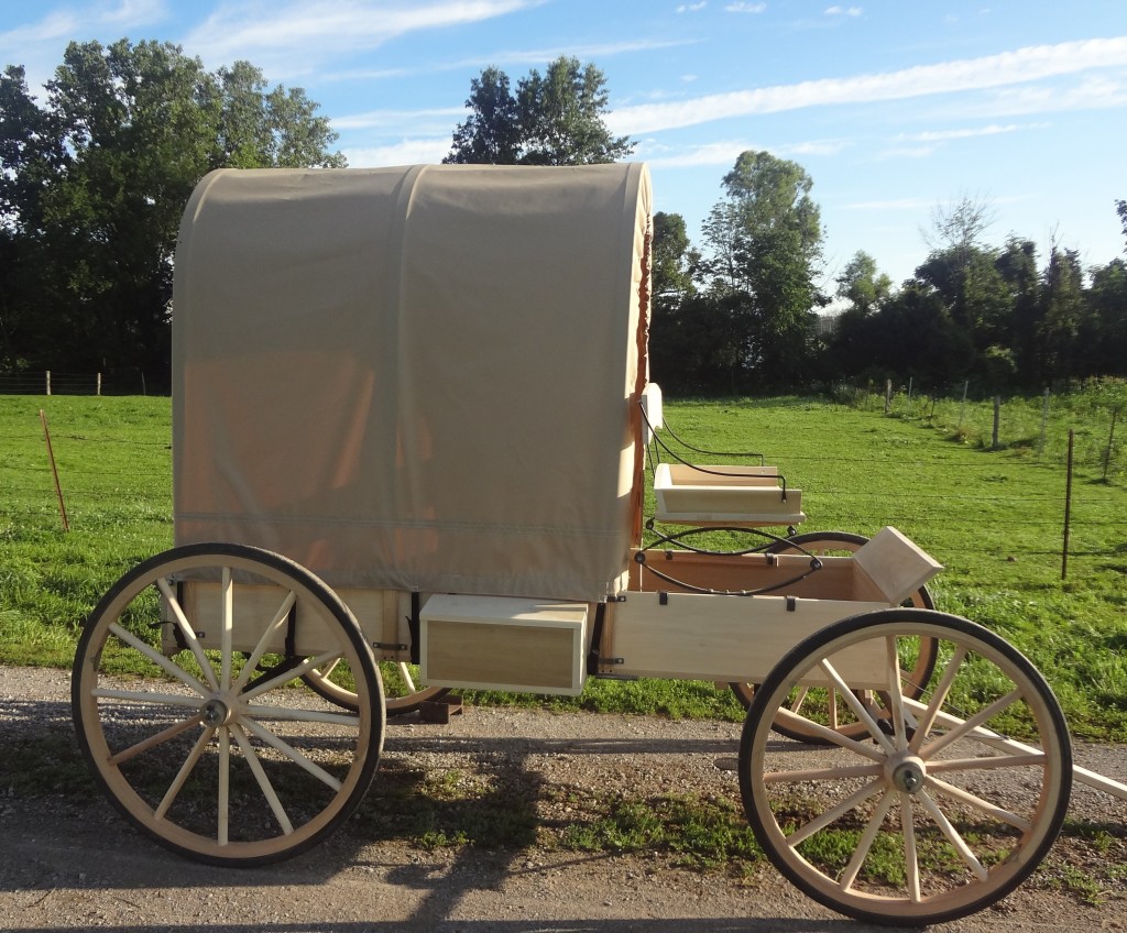 Covered Wagon - Custom Wagon Wheels