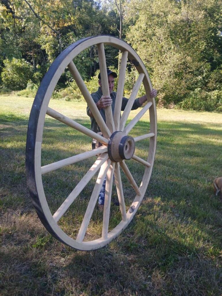Extra Large Wagon Wheels - Custom Wagon Wheels